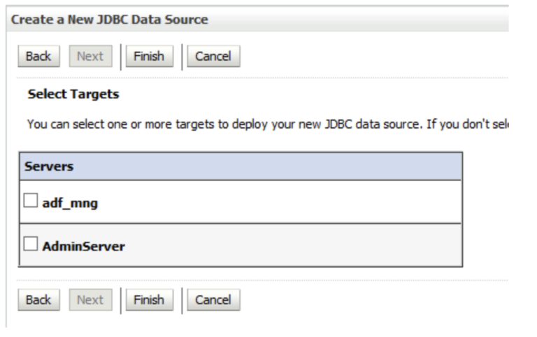 How To Configure Data Source In Oracle Weblogic Server Trinamix 8535
